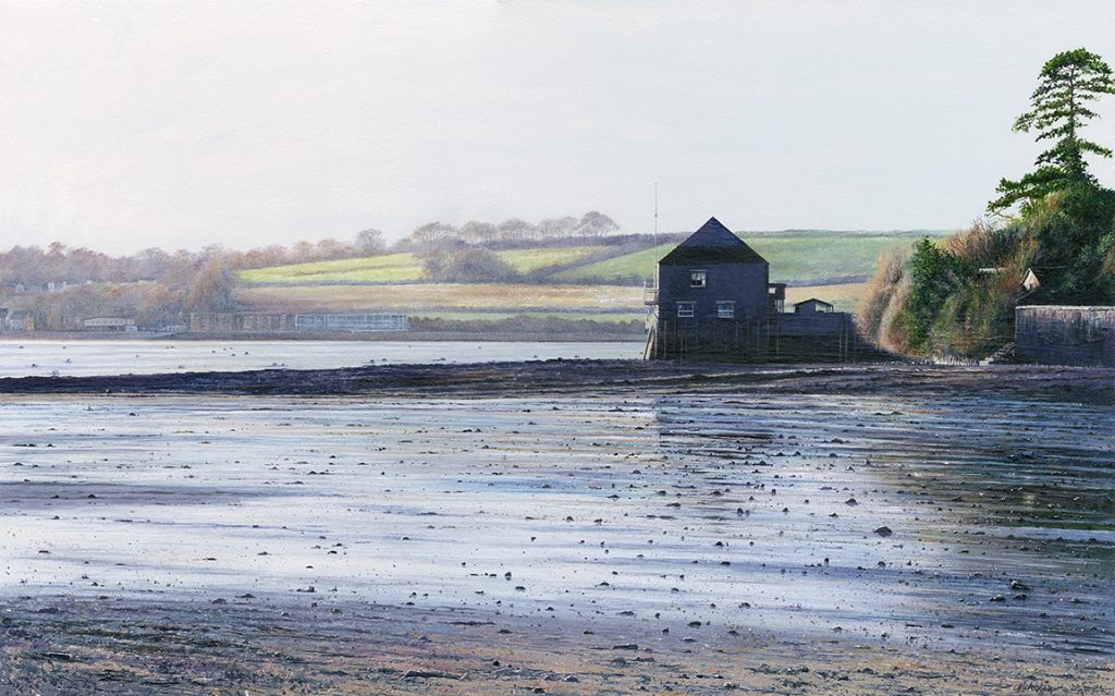 First Light, Porthilly Beach - Limited Edition Print by Nicholas Smith